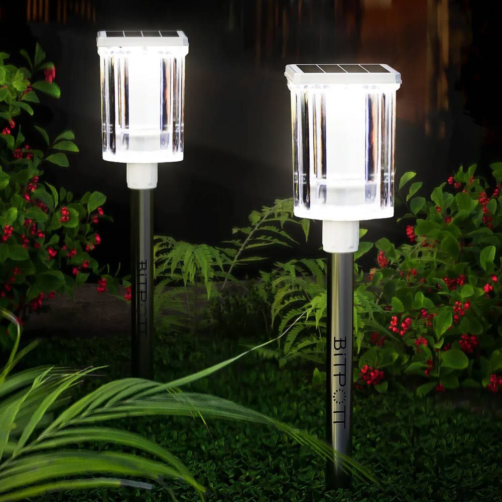 Lumi Solar Garden Illuminators - 6 Pack | Smart Solar Garden Lights | UK
