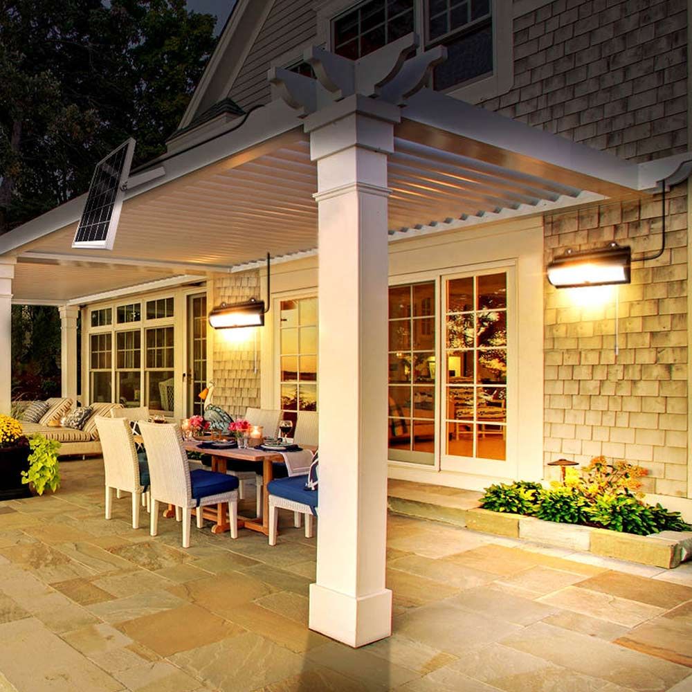 Solar Patio Light - Powerful, Energy-Efficient Outdoor & Indoor Lighting