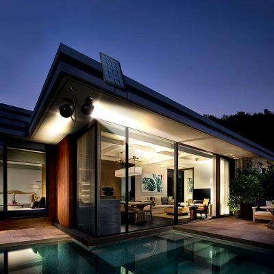 Large House Spotlight For Lighting Super Bright Solar Spotlight With