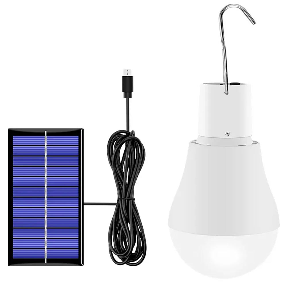 Solar Light Bulb - (3 Pack)
