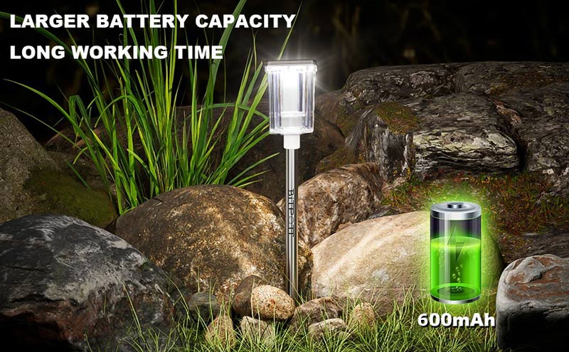 Lumi Solar Garden Lights 6-Pack | 15 Lumens Path Lights | PowerBee UK