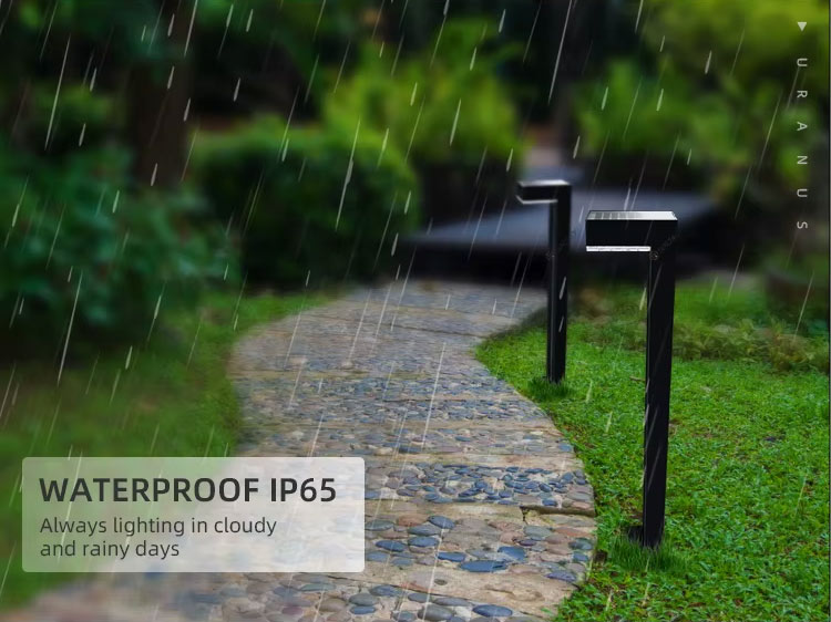 Modern ALS Pathway Bollard – Glass-Lens Solar | PowerBee