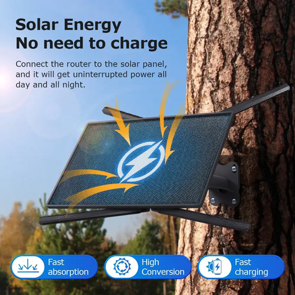 PowerBee 4G Solar Router 25000mAh Battery IP66 Waterproof | PowerBee