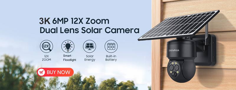 Solar Camera Wifi 6MP - PTZ