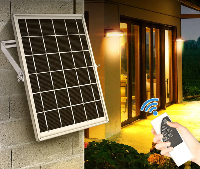 Solar Patio Light with Remote | Bright LED Outdoor Lighting | PowerBee